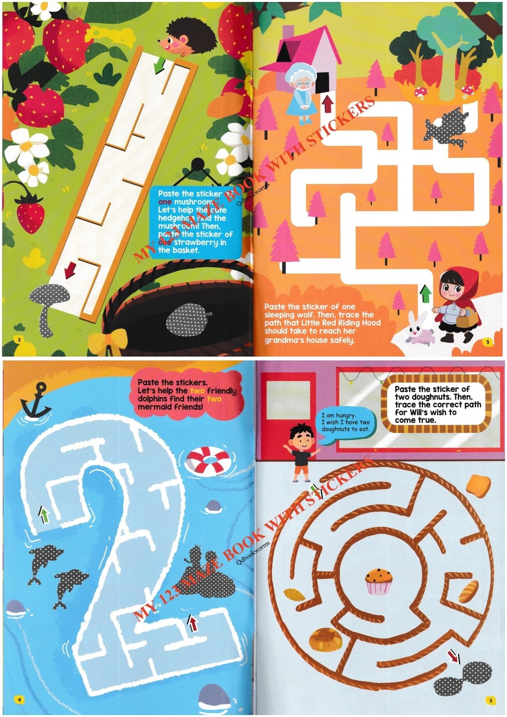 Early learning exercises MAZE BOOK - MY ABC 123 ABC NURSERY RHYMES DINOSAURS & OTHER PREHISTORIC ...