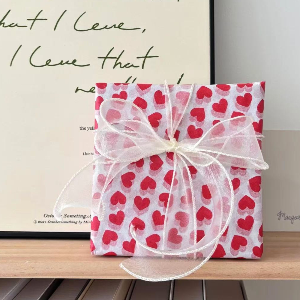 50*66cm Heart Tissue Paper Flower 10 Sheets Valentine's Day DIY Gift ...