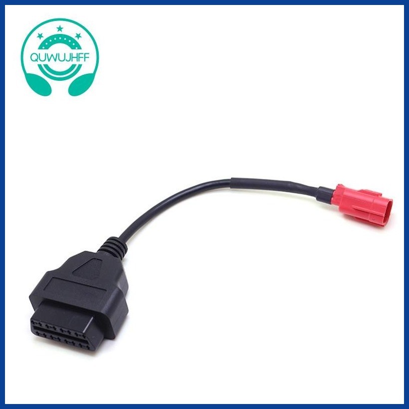 OBD Motorcycle Cable for Honda Yamaha Suzuki BENELLI 6 Pin Plug Cable ...