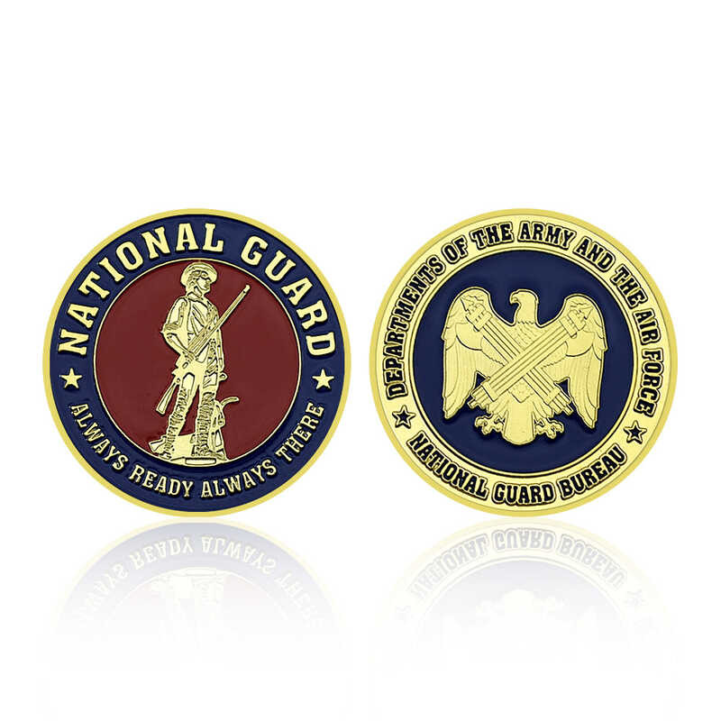 Army And Air Force Challenge Coin National Guard Coin Commemorative ...