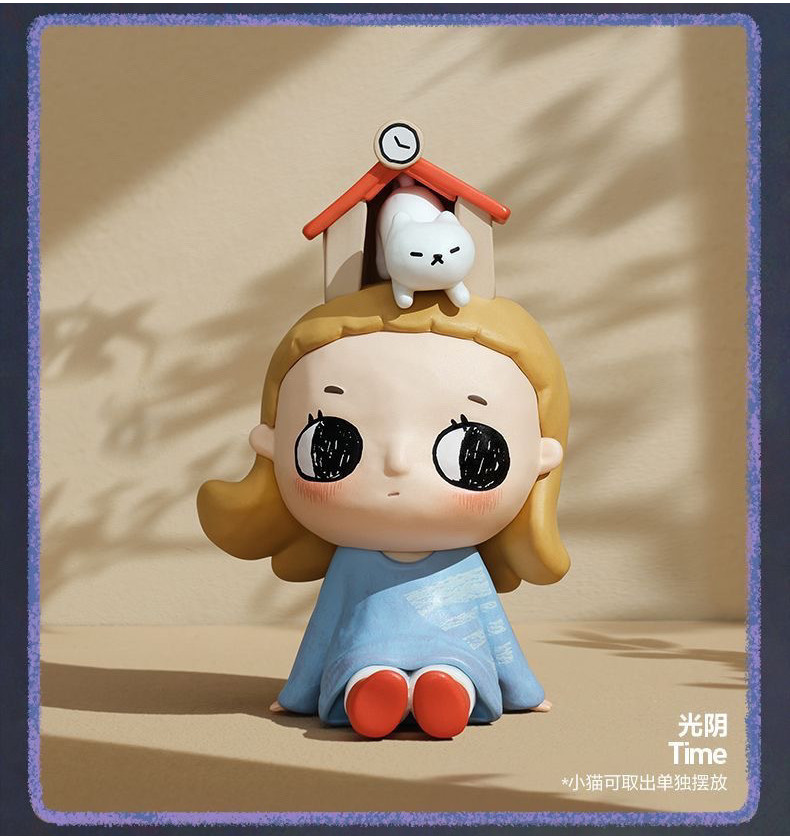 POPMART Nyota Growing up by your way Series Blind Box Cute Figures ...