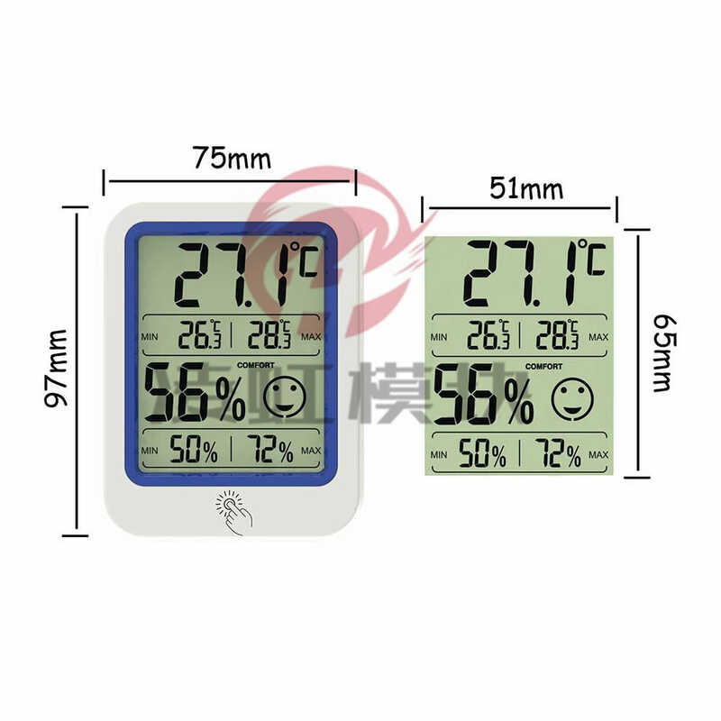 The Thermometer Mounted A Wall For Temperature Meters Inside House Dth ...