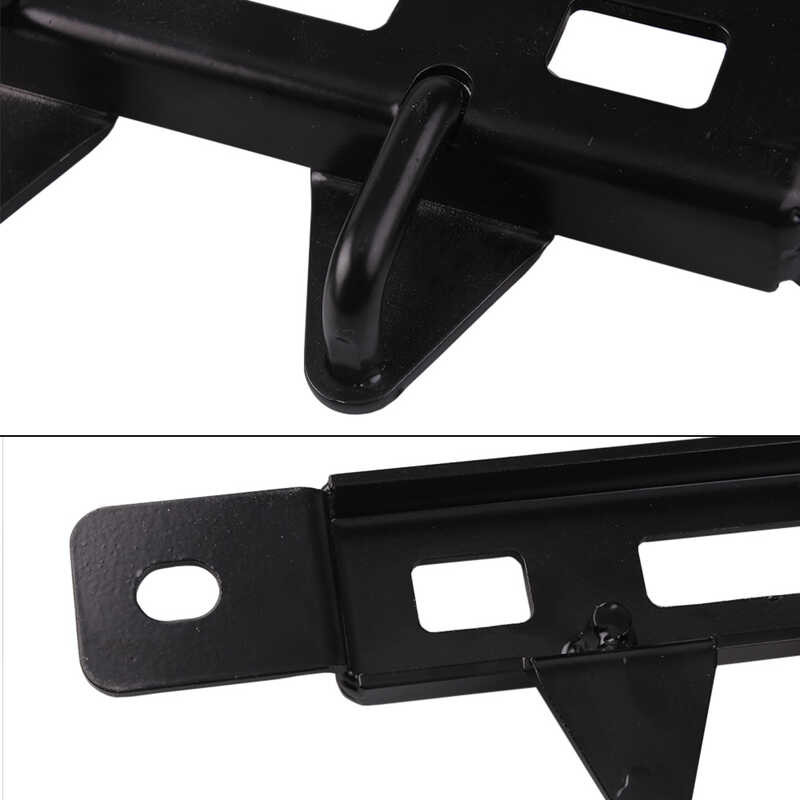 LY Black Fixed Belt Retainer Plus Car Seat Reinforced Bracket Brace ...