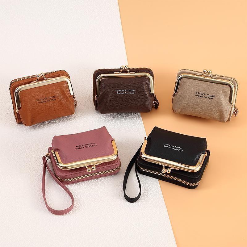 #1097 PU Leather Cute University Students Card Holder Wallets Coin ...