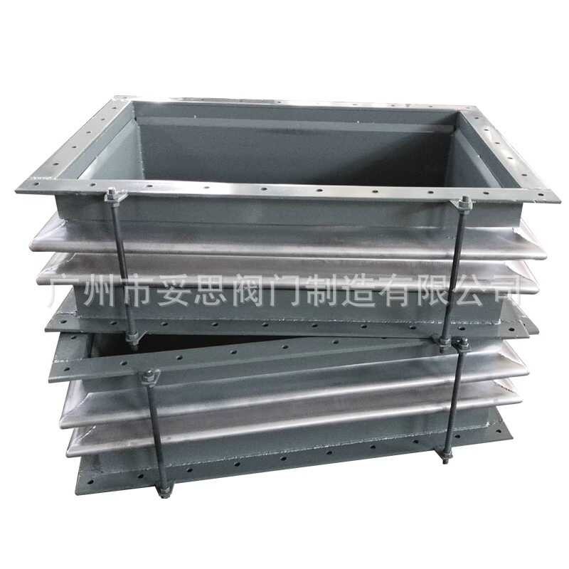 304 Stainless Steel Metal Non-Metal Square Rectangular Compensator ...