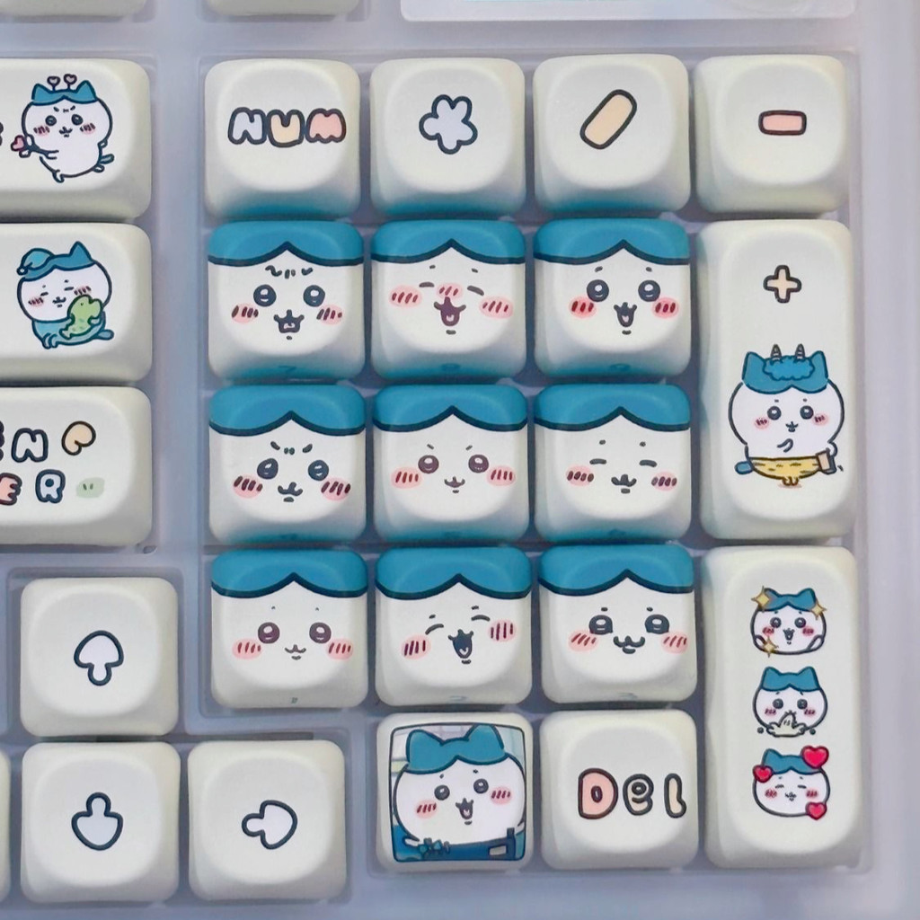 Chikawa Keycaps MOA Profile Customized Cute Style Five Sided DYE-SUB ...