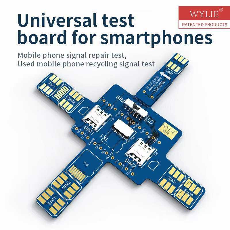 Universal WYLIE Mobile Phone Single/Dual SIM Card Signal Test Para Sa ...
