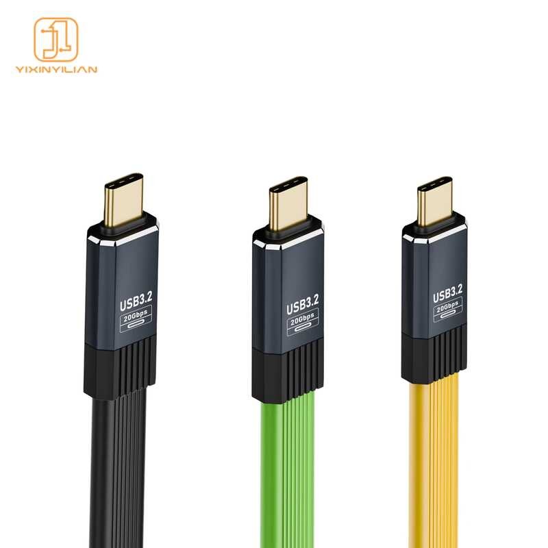 USB To Type C 3.2 Data Cable Fast 20Gbps Max 100W Output OTG 8K HD For ...