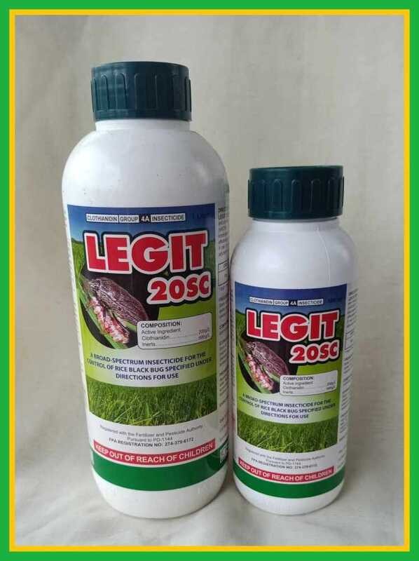 Legit 20 SC Plant Insecticide By ICTC ( Liter/ 500 Ml) (Same With Gold ...
