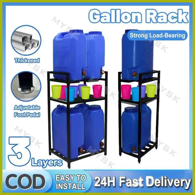 ∞ Water Container Rack Steel Gallon Rack Water Tank Bracket Water ...