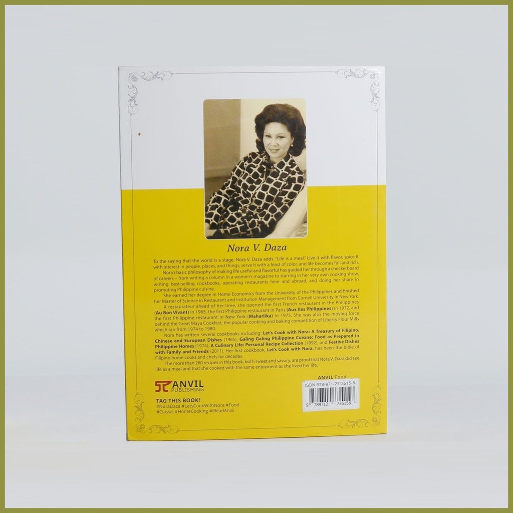 Let's Cook with Nora by Nora Daza ( COOKBOOK) | Shopee Philippines