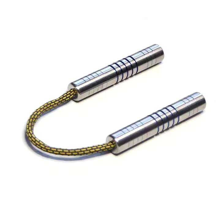 Outdoor Camping Titanium Mini Edc Nunchaku Martial Arts Chinese Kung Fu ...