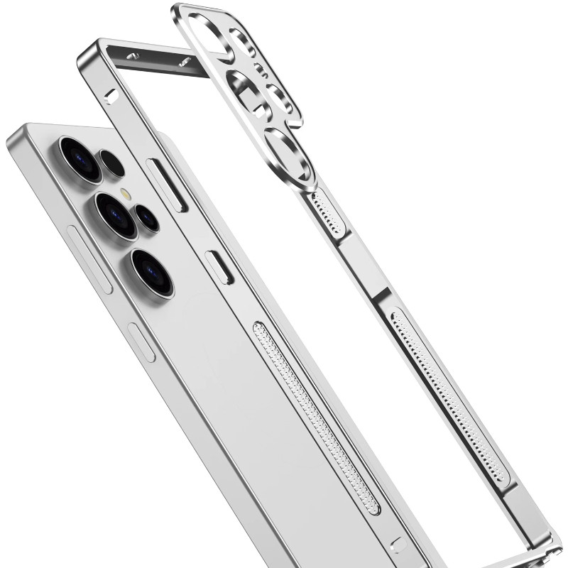 HOCE Alloy Aluminum Frame Phone Case For Samsung Galaxy S25 S24 S23 ...