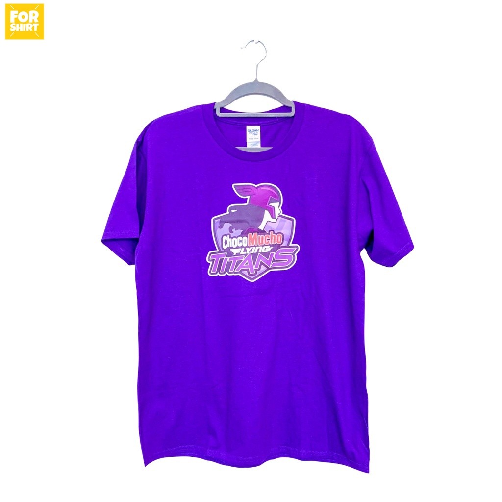 Choco Mucho Flying Titans "Team Shirt" Official Merchandise - Purple ...