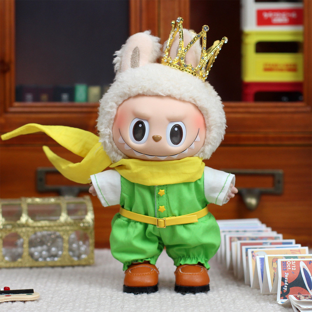 HW1 [Clothes only] For 17cm Labubu v1/v2/v3 clothes doll clothes new ...