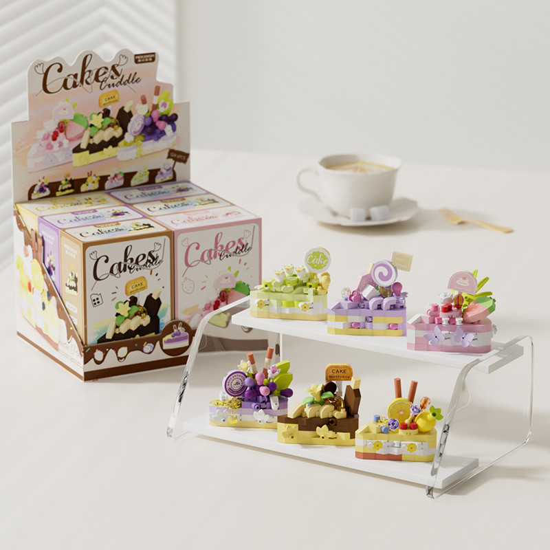 Cake Party Mini Building Blocks Dessert Strawberry Chocolate Birthday ...