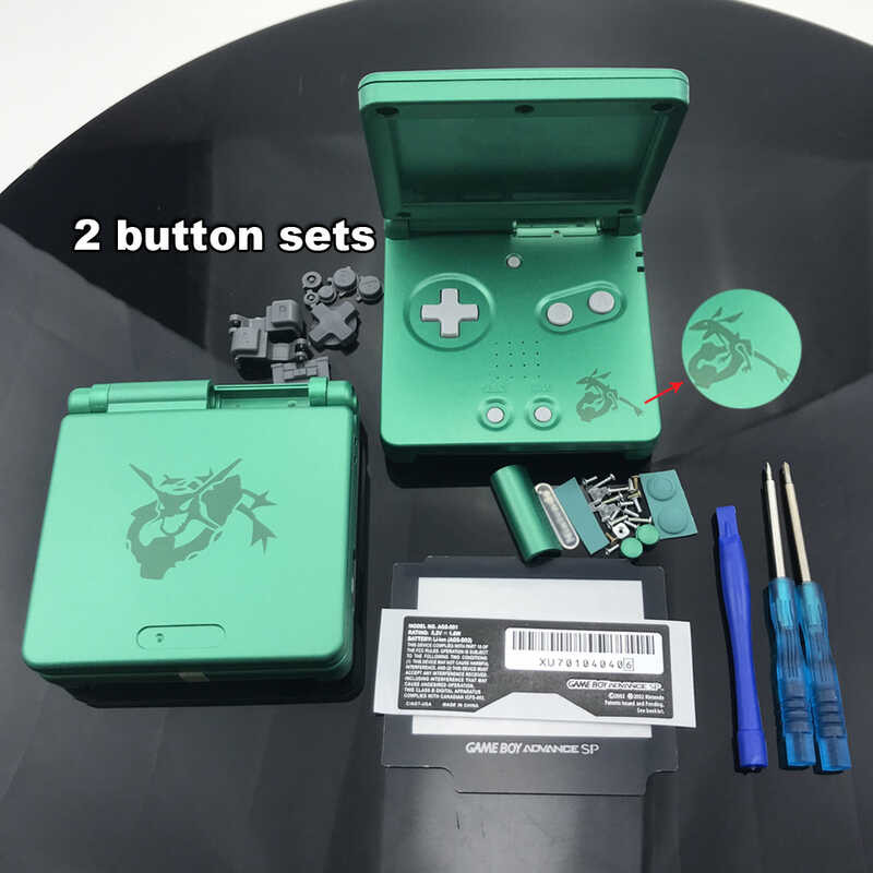 Advance Gameboy Classic Green Rayquaza Limited Edition Replacement ...