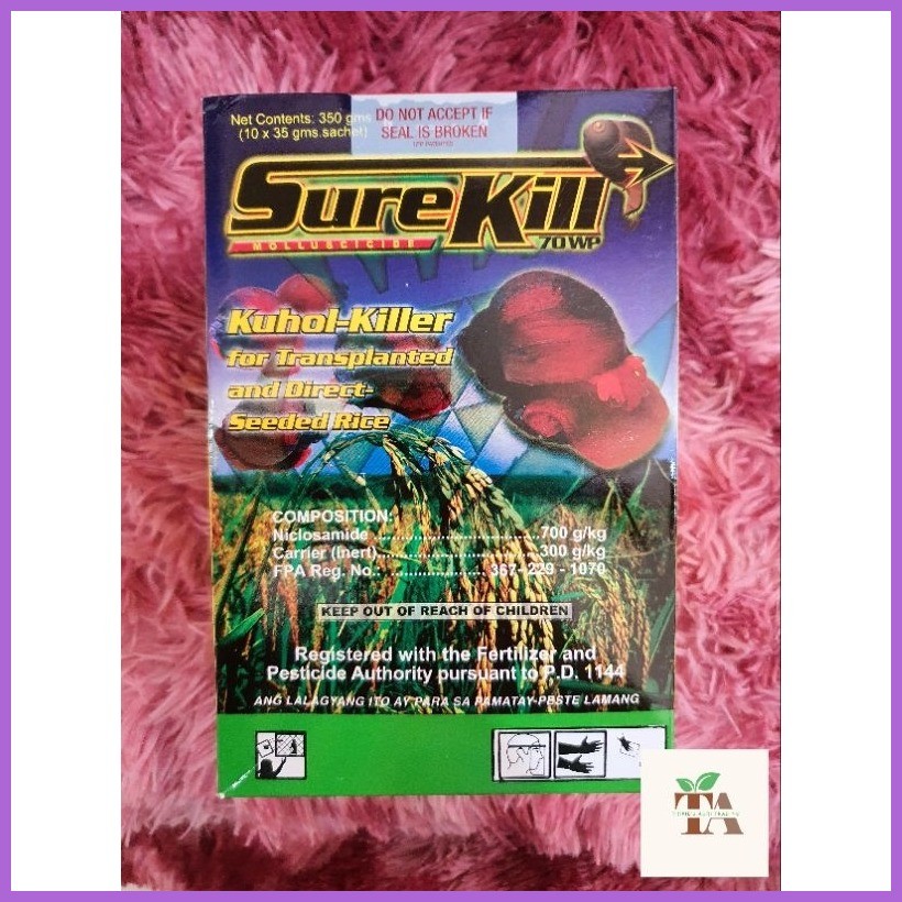 ๑ Surekill Molluscide/Snail Killer ~ Jardine Pamatay Kuhol ~ 10X ...