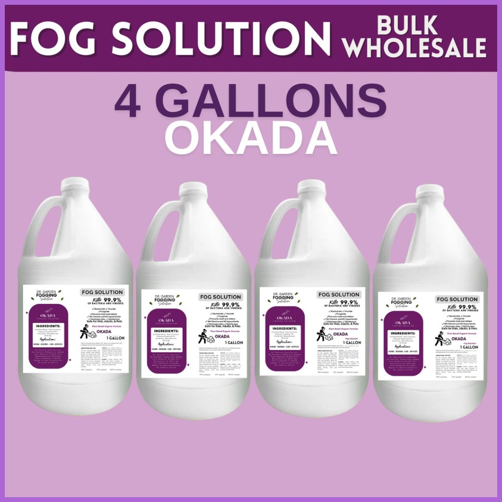 ๑ ☃ DR GARDEN BULK Fogging Bac to Zero Viruclear fog solution ( 4 GAL ...