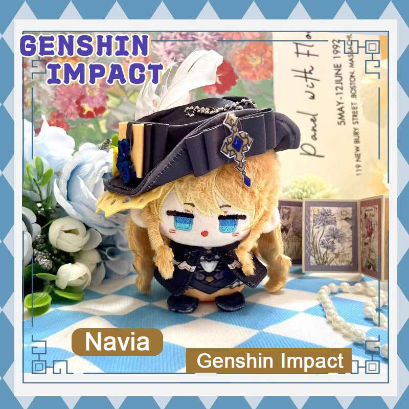 SK Genshin Impact Plush Toy Soft Pendant Furina Neuvillette Wriothesley ...