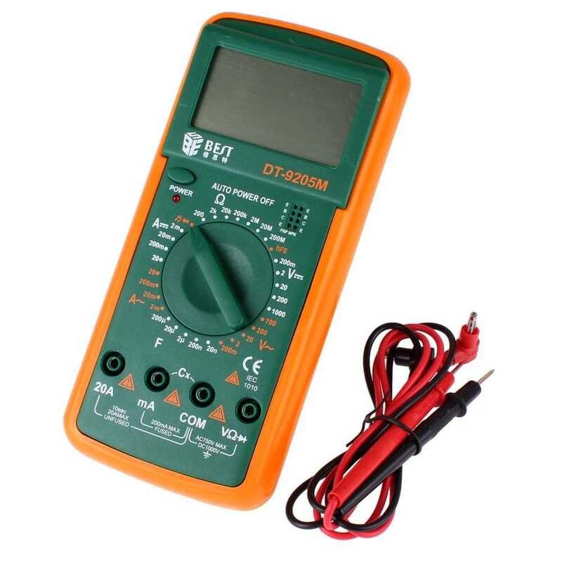 Libreng 9 Pagpapadala - BEST Dt9205m Handheld LCD Screen Digital ...