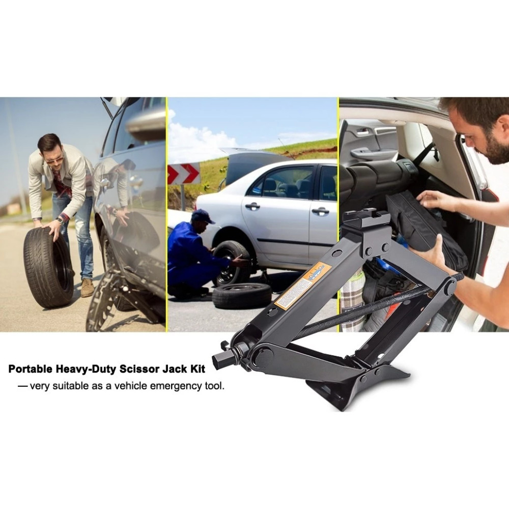 1.5T Mechanical Scissor Jack for All Cars for Wheel Nut/Bolt jack ...