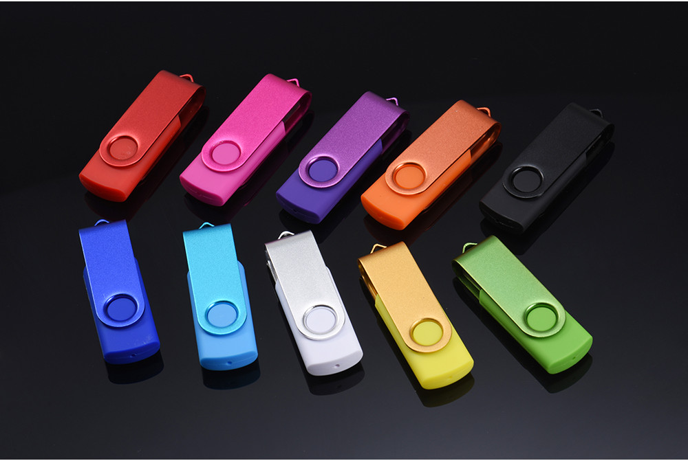 SHANDIAN Free Custom Logo USB Flash Drives 64GB Personalized Plastic ...