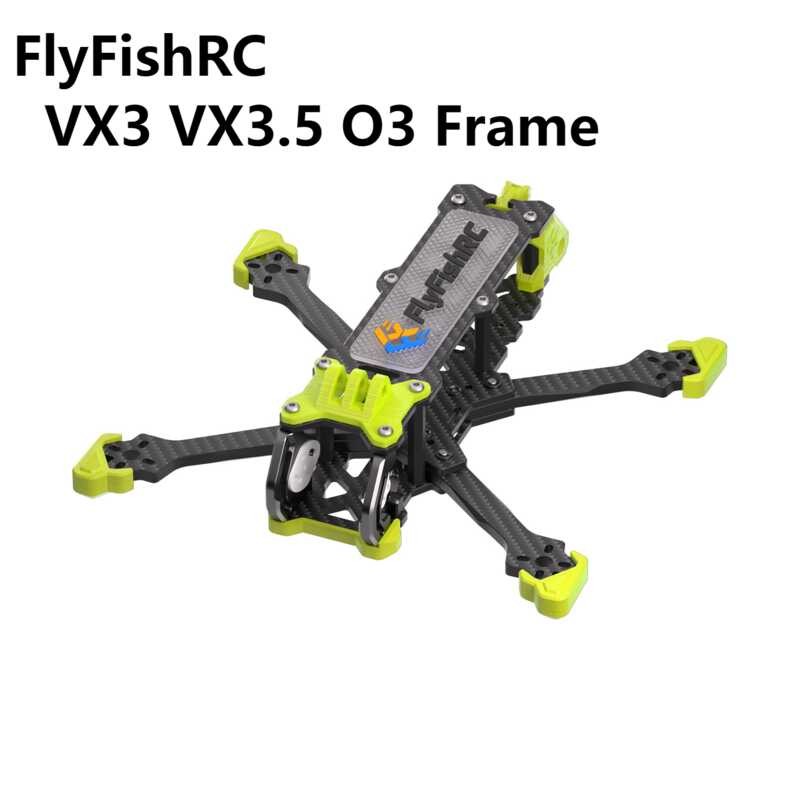 Volador FlyFishRC VX3 VX3.5 Freestyle Frame Kit na kompatible DJI O3 Air Unit para sa FPV RC ...