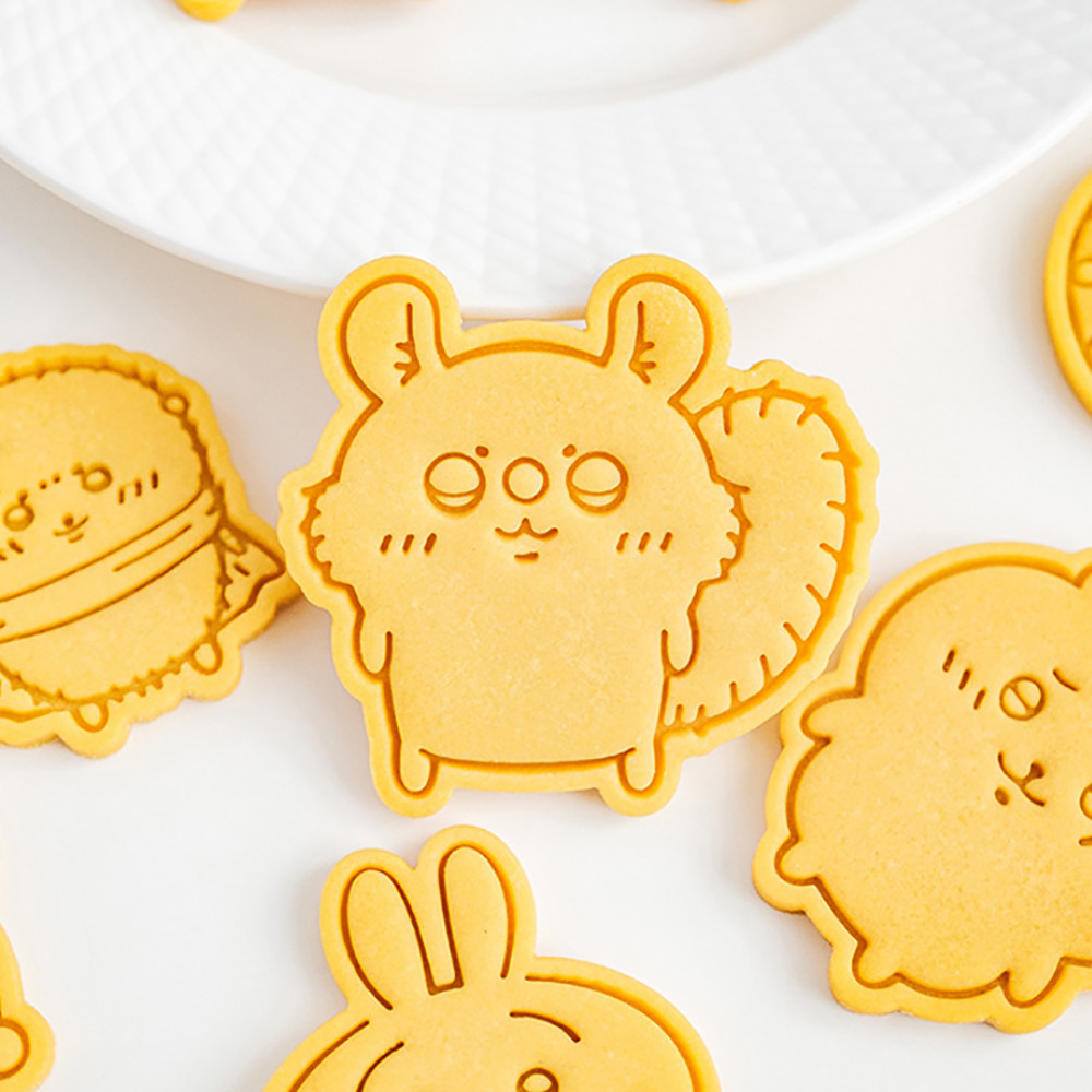 Cartoon Chiikawa Cookie Mold DIY Stampcookie Cutters Baking Accessories ...