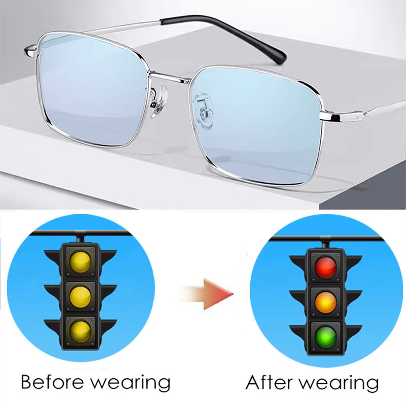 Stylish Red Green Color Blind Spectacles Color Blindness Correct ...