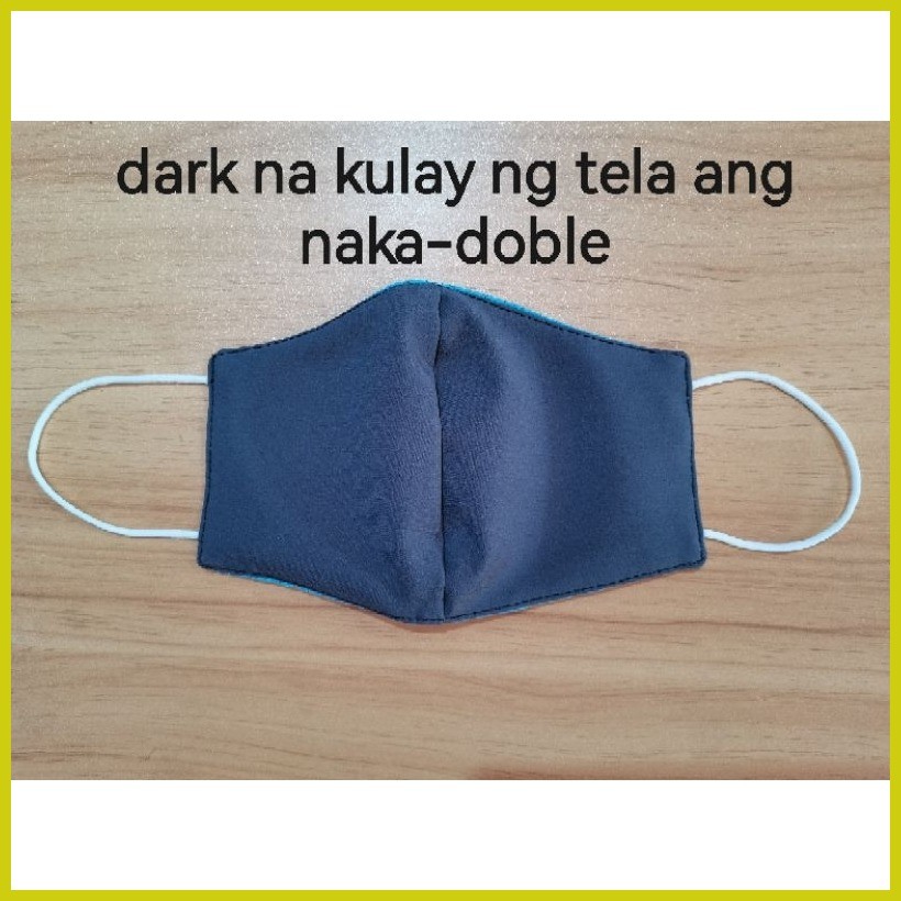 ⚠ anti static ESD masks 3D design (dark na tela ang naka doble sa loob ...