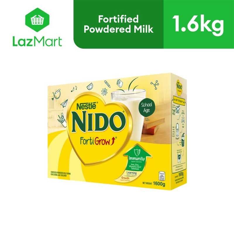 NIDO FORTIGROW Fortified Powdered Milk Drink 1.6Kg | Shopee Philippines