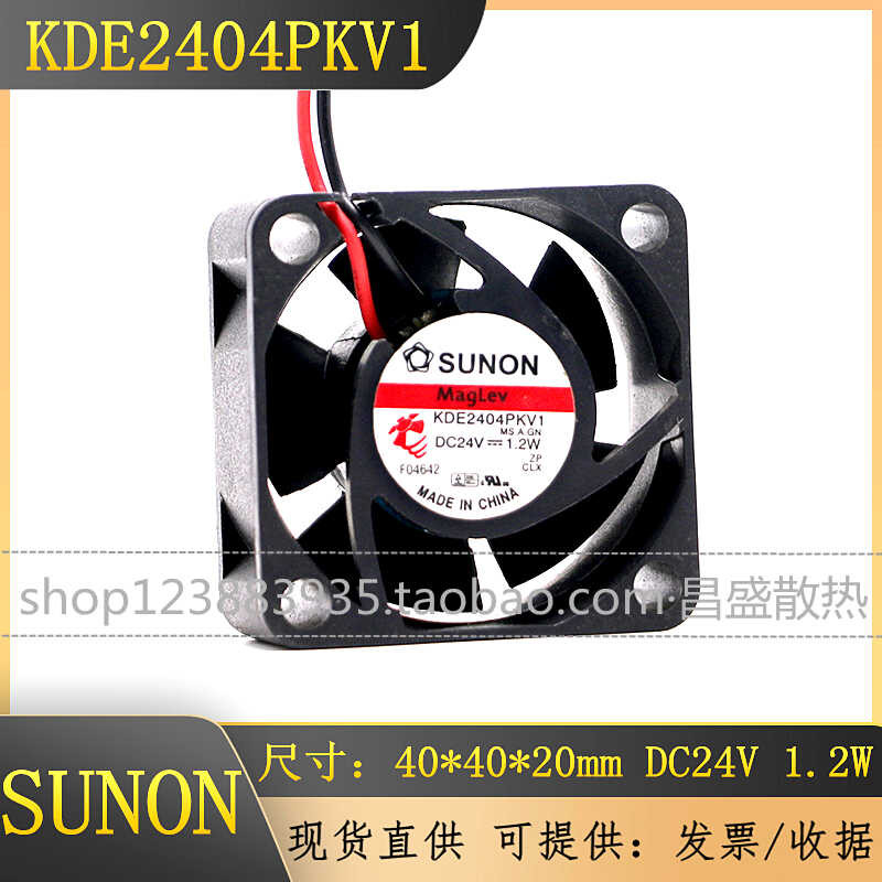 Taiwan SUNON Construction Standard Kde2404pkv1 4020 4Cm 24V 1.2W Power ...