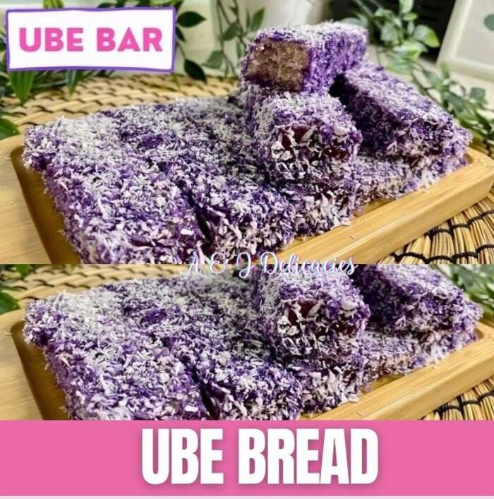 90S Ube Bar Super Sarap Direct Factory Ube Bar Bread Per Pack Of ...