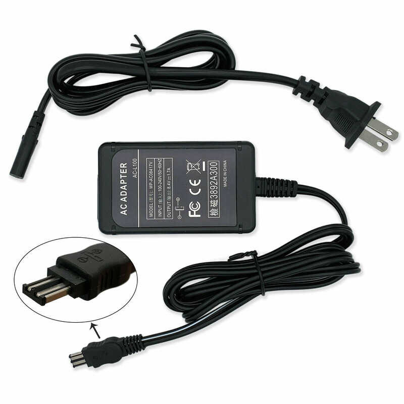 AC Adapter Power Charger For Sony Handycam Ccd-Trv57 Ccd-Trv55e Ccd ...