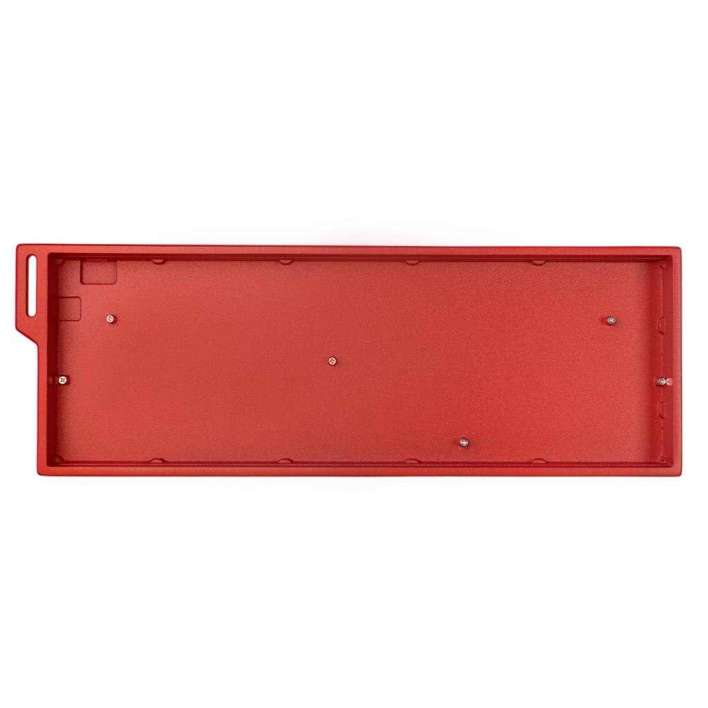 H60 White / Red / Black Aluminum Customize keyboard Case Mechanical ...