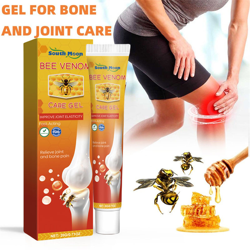 Bee Venom Care Gel Joint Pain Relief Cream Professional Treatment Gel ...
