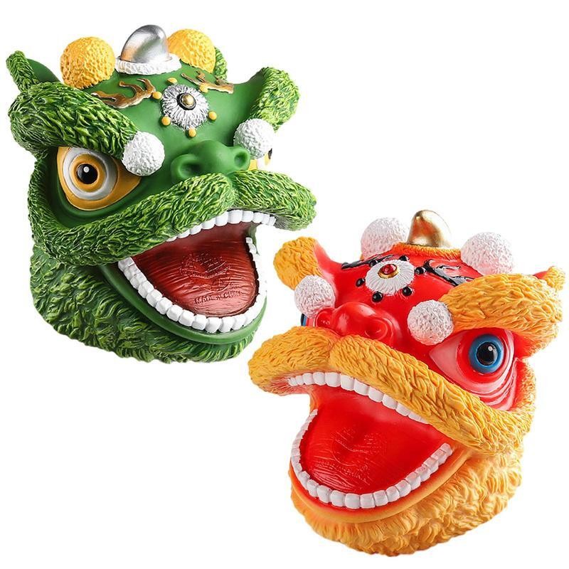Hand Puppet Interactive Toy With Moveable Mouth Realistic Rubber Lion ...