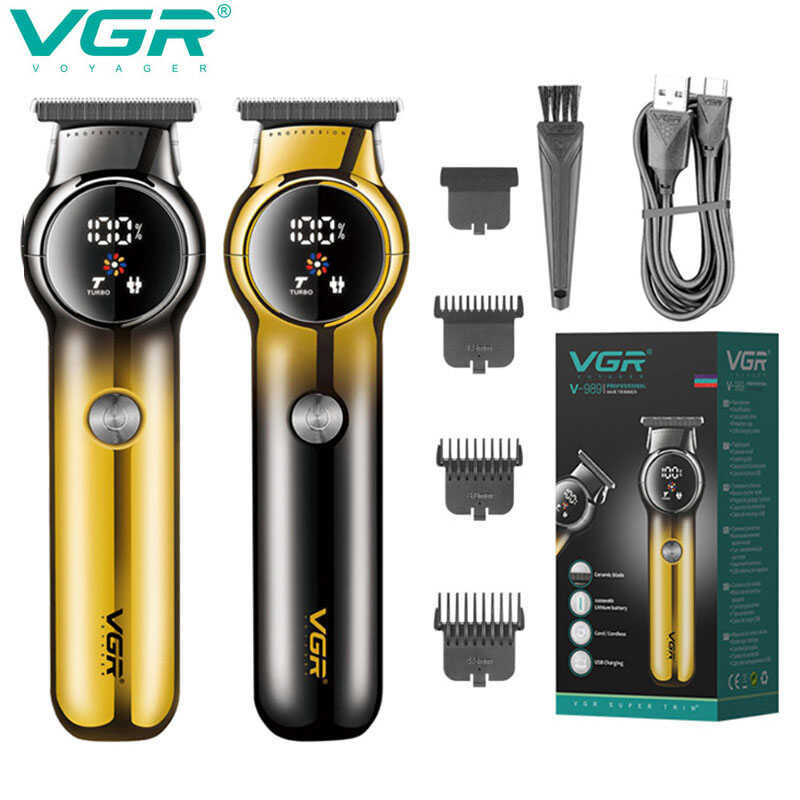 3 VGR 2 Clipper Professional Rechargeable Hair Trimmer Haircut Edgers ...