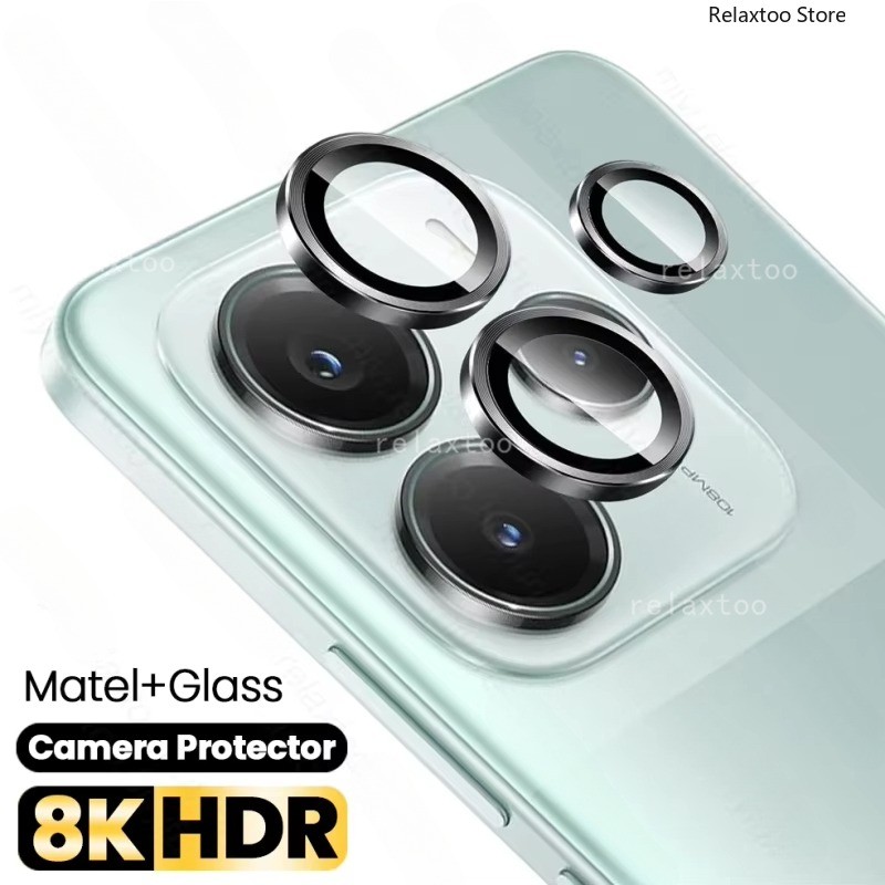 3D Full Curved Camera Lens Protective Tempered Glass For Xiaomi Redmi ...
