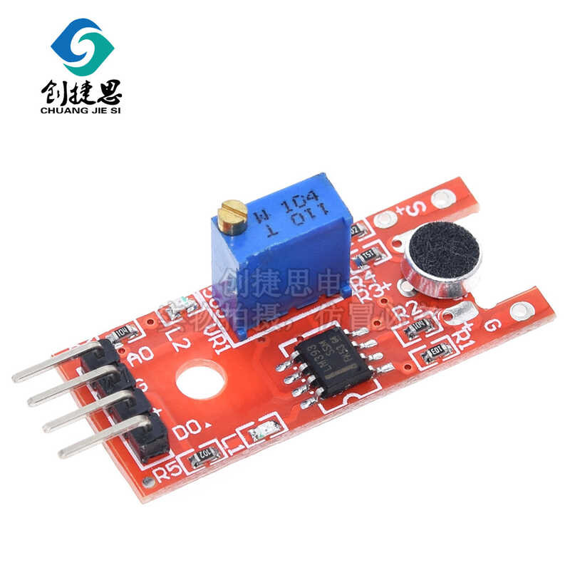 Microphone sound sensor module KY-038 robot microphone sound control ...
