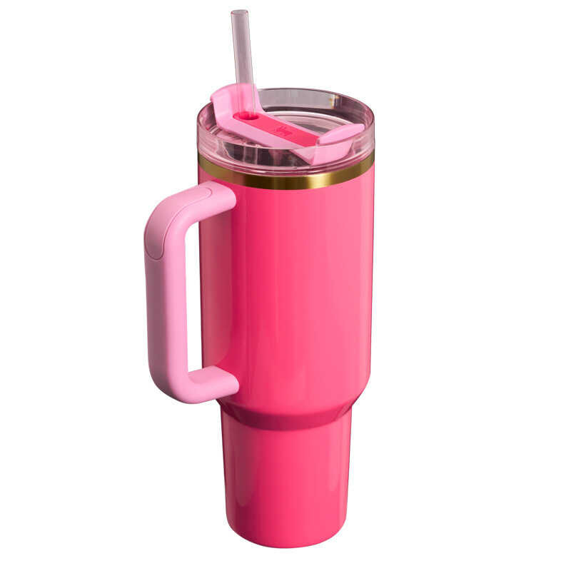 New Stanley 2Nd Generation 40Oz Insulated Handle Straw Cup, Ice Cream ...