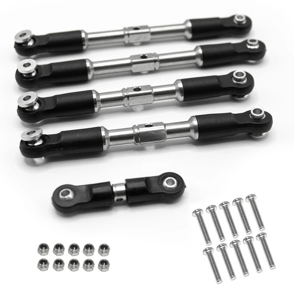 5pcs Steel Turnbuckles Camber Links Toe Links Set Linkage for Arrma 1/7 ...