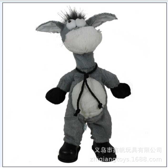 8F Plush Toy Shaking Head 72 Songs Switching Adjustable Volume Electric ...