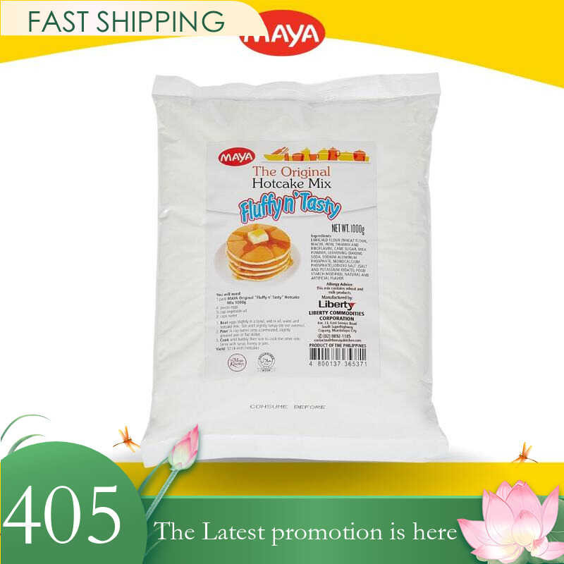 MAYA Original Hotcake Mix Fluffy N' Tasty 1Kg | Shopee Philippines