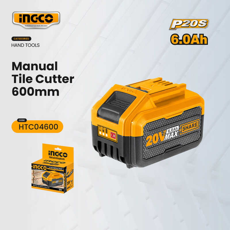 々 Ingco 20V Lithium-Ion 4.0AH -7.5Ah Rechargeable Cordless Power Tool ...