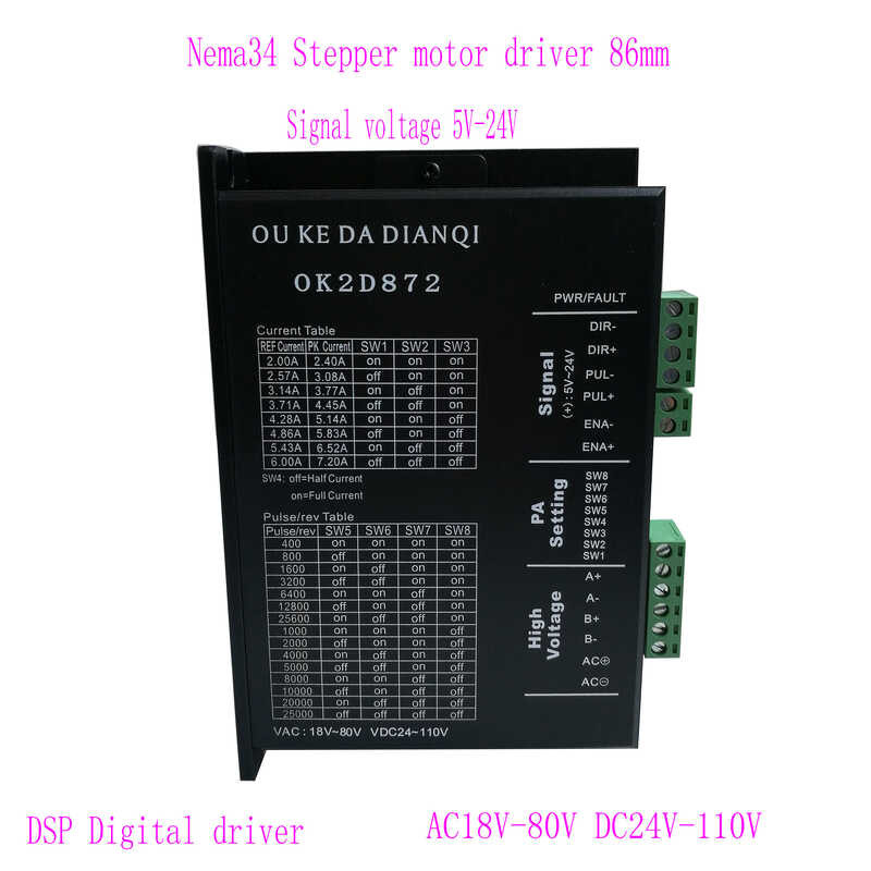 Driver ng 2H Microstep digital 85/86 stepper motor driver | Shopee ...