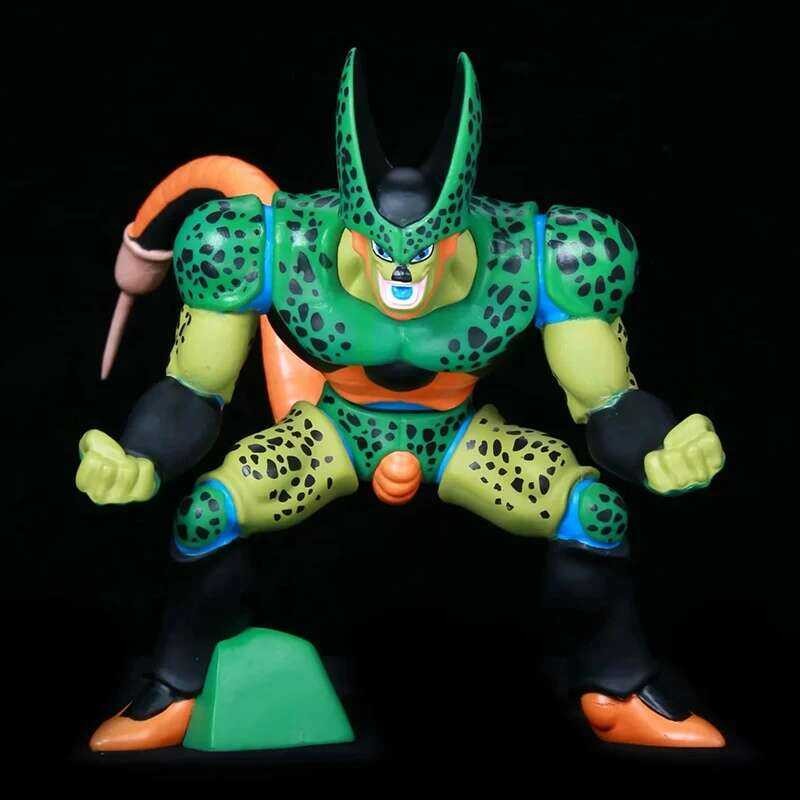 17Cm Dragon Ball Z Figures Gk Cell Figurine Second Form Statue Dbz Cell ...