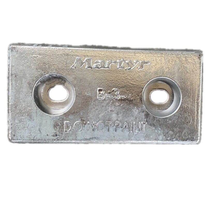 Sacrificial anode rust proof double hole bottom, anti-corrosion zinc ...