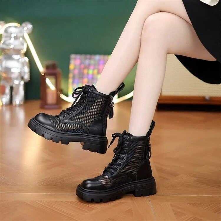 wed Out Martin Boots For Women 2025 New Thin Breathable Cool Boots ...